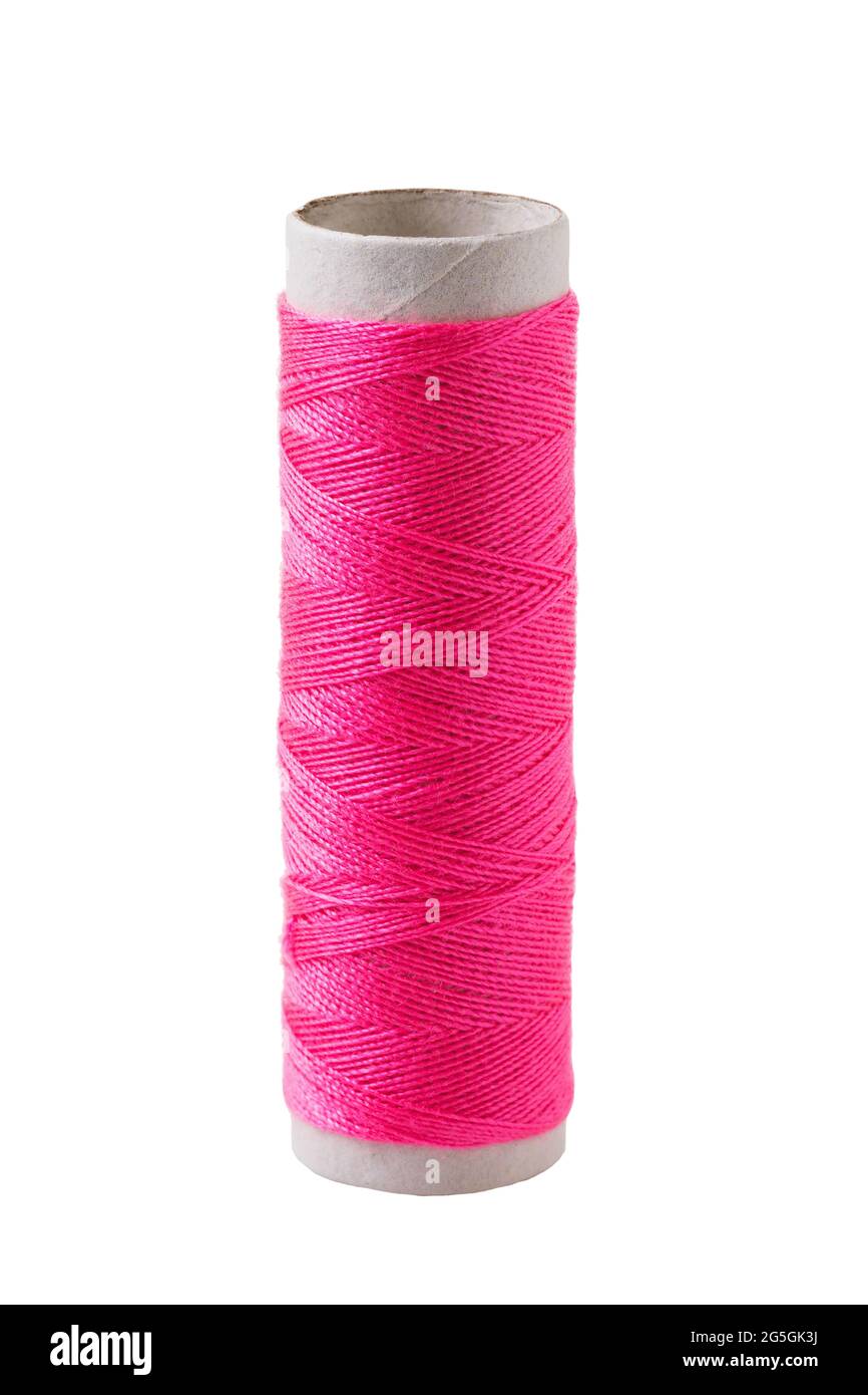Pink spool hi-res stock photography and images - Alamy