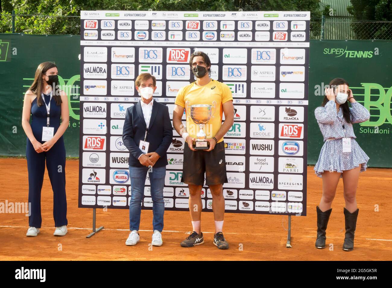 Aspria Harbour Club, Milan, Italy, 27 Jun 2021, the first classified ...