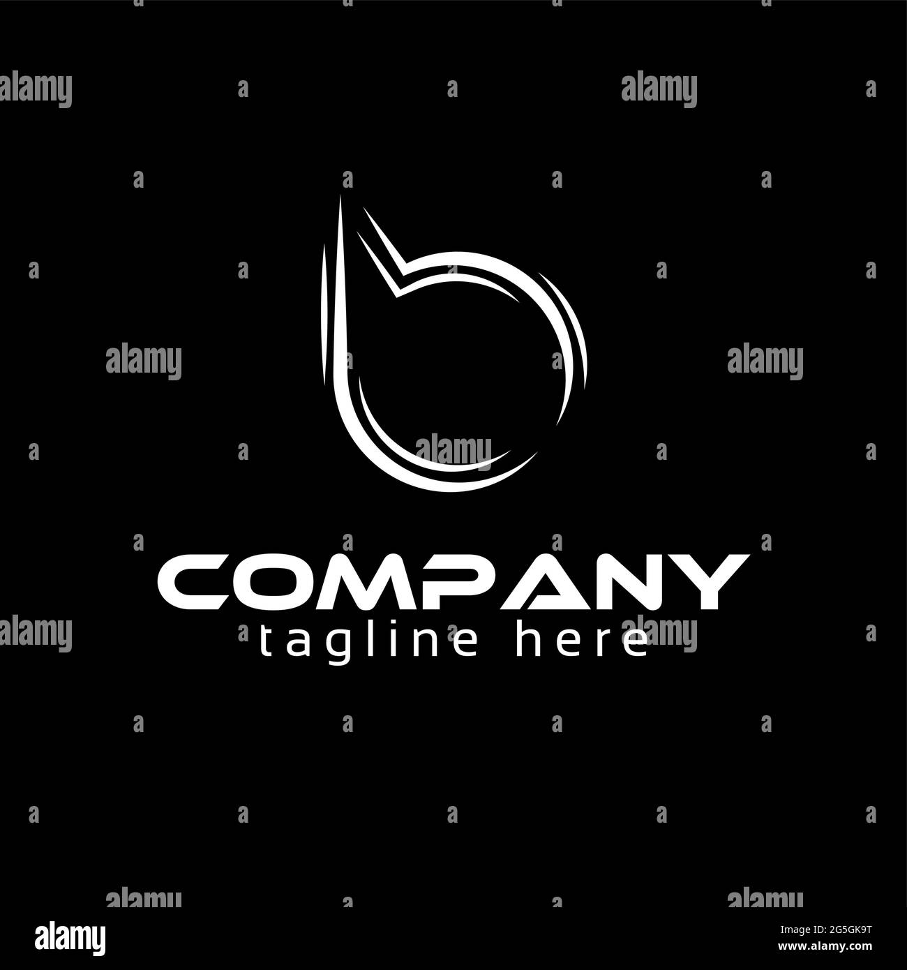 Creative Letter B for technology logo Stock Vector Image & Art - Alamy