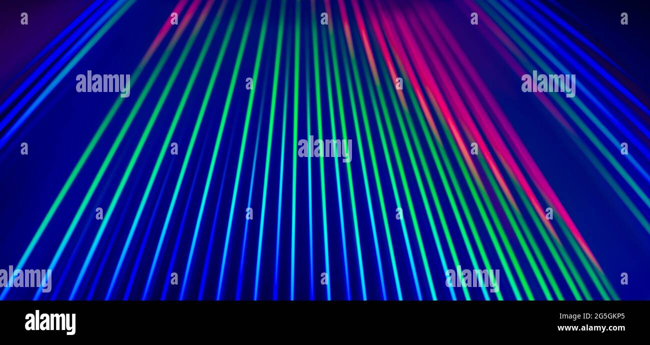 abstract rainbow light rays reflection on cd surface Stock Photo - Alamy