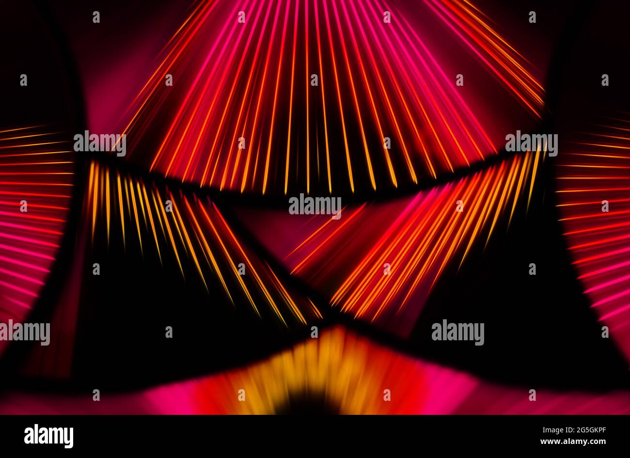 red led light rays reflection on cd surface Stock Photo - Alamy