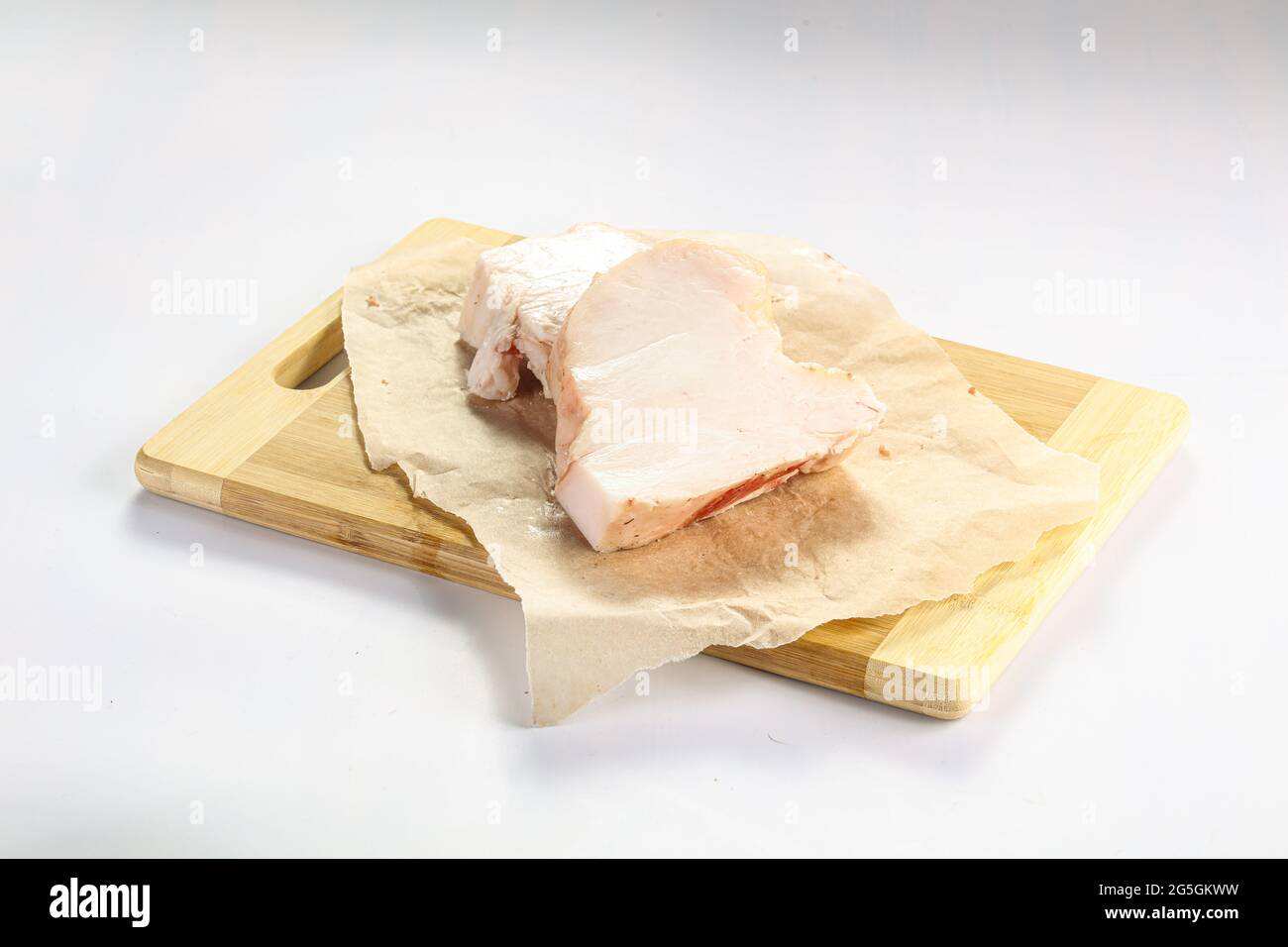Raw lamb tail fat isolated for cooking Stock Photo - Alamy