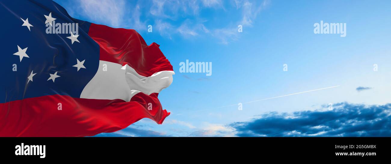 flag of the Confederate States of America March 1861 - May 1861 at ...