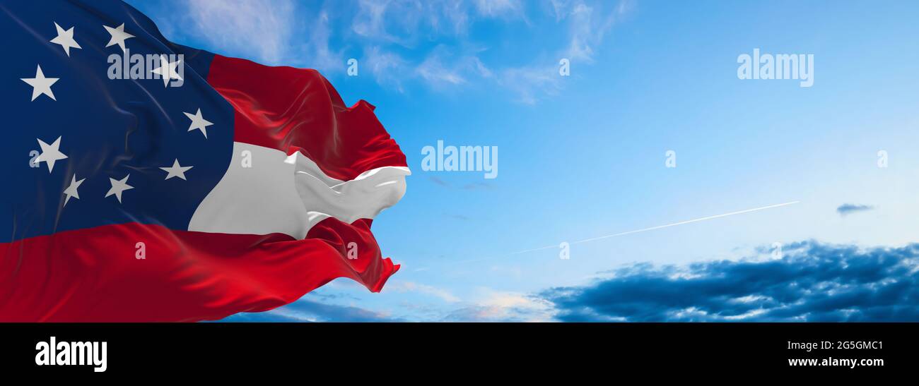 flag of the Confederate States of America May 1861 - July 1861 at ...