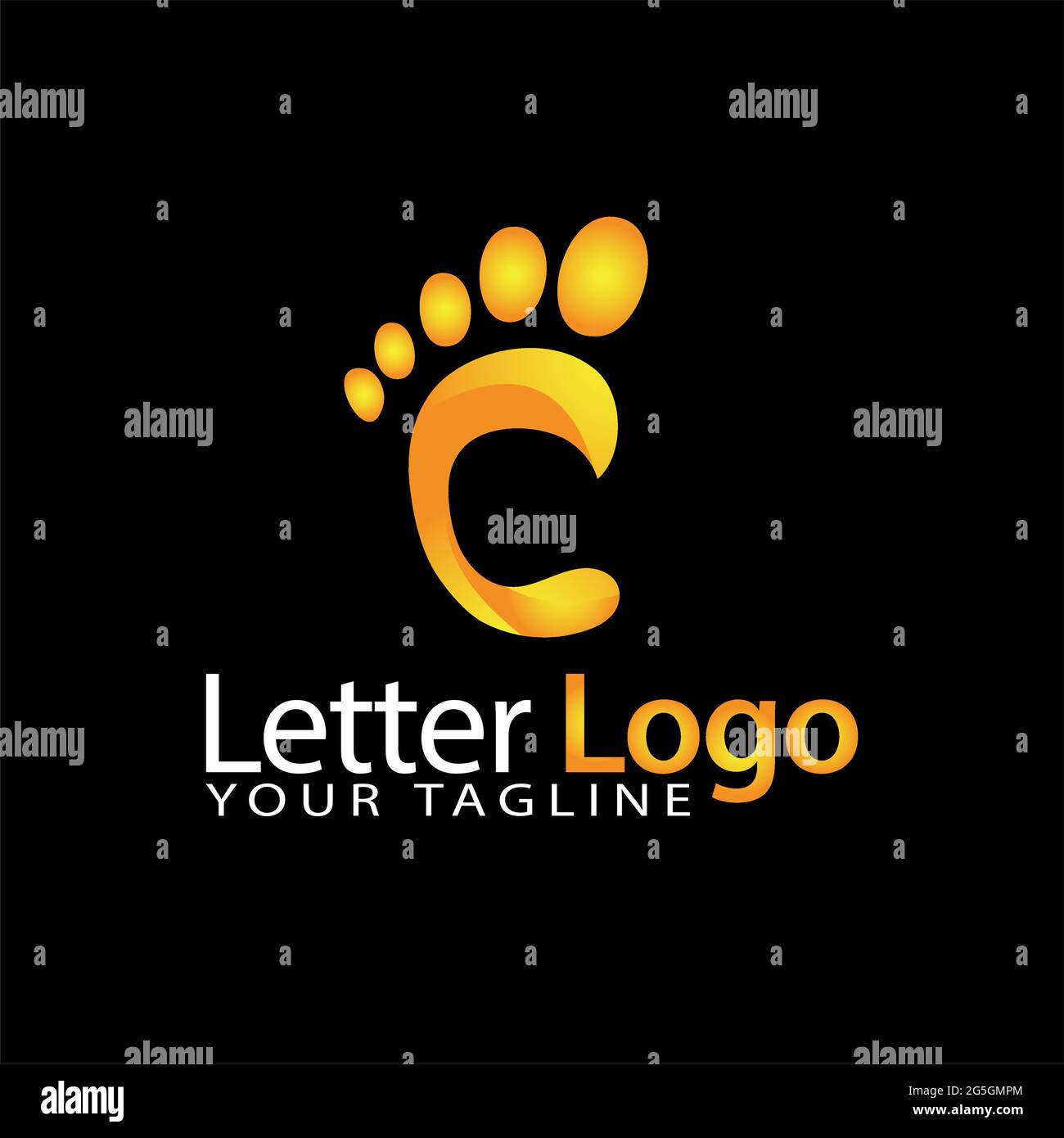 Stock logo template hi-res stock photography and images - Alamy