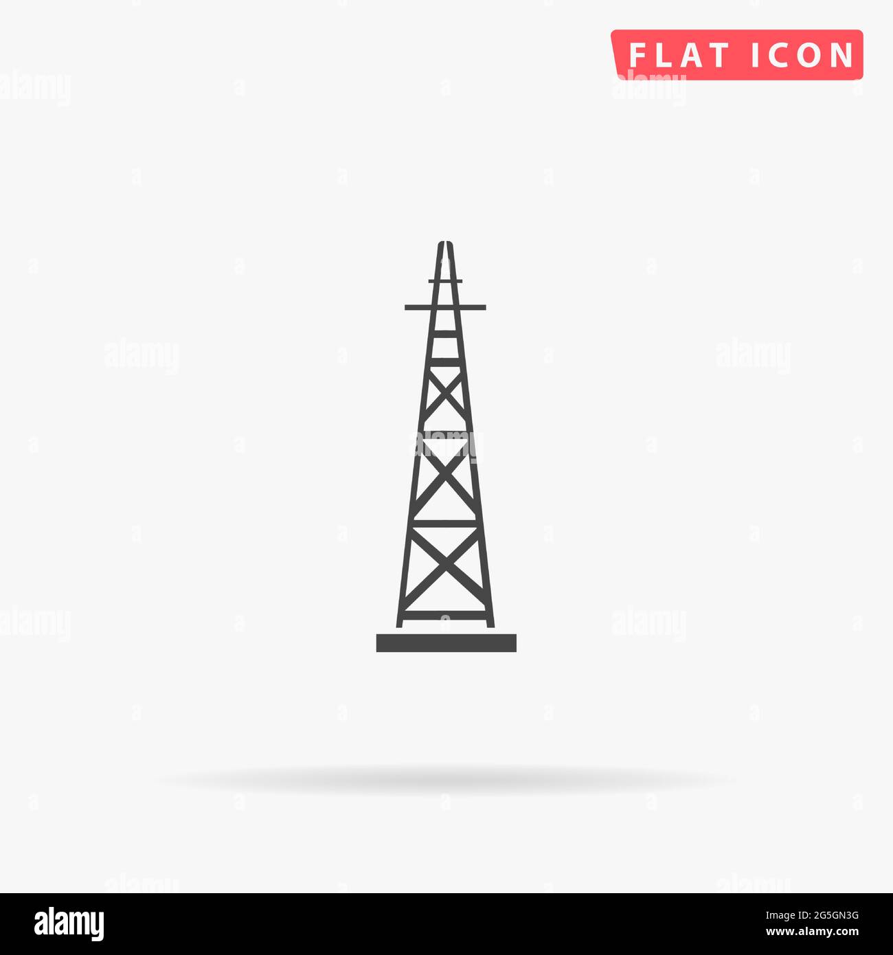 Transmission tower Cut Out Stock Images & Pictures - Alamy