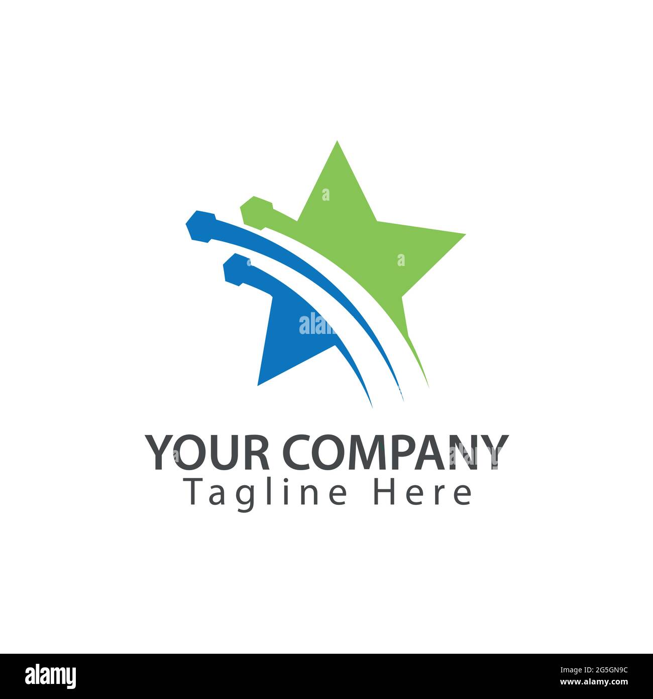 Star technology logo. Abstract tech logo Stock Vector Image & Art - Alamy