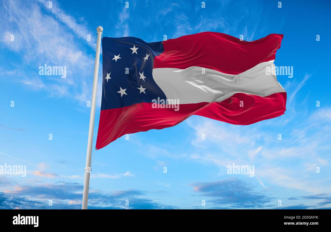 flag of the Confederate States of America March 1861 - May 1861 at ...