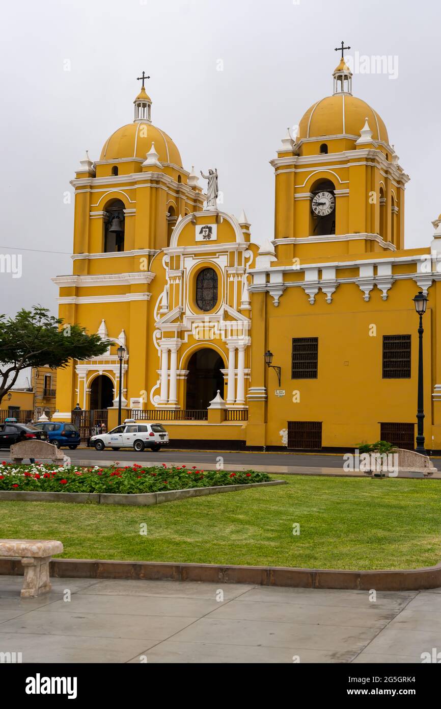 Cathedral in Trujillo, Peru Stock Photo - Alamy