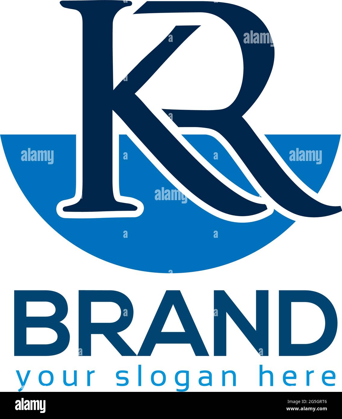 R k logo Stock Vector Images - Alamy