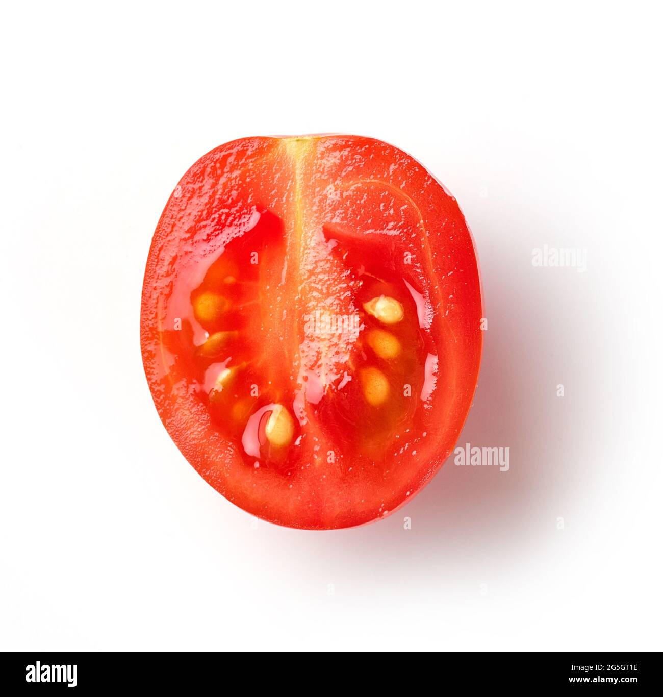 Round cherry tomato half hi-res stock photography and images - Alamy