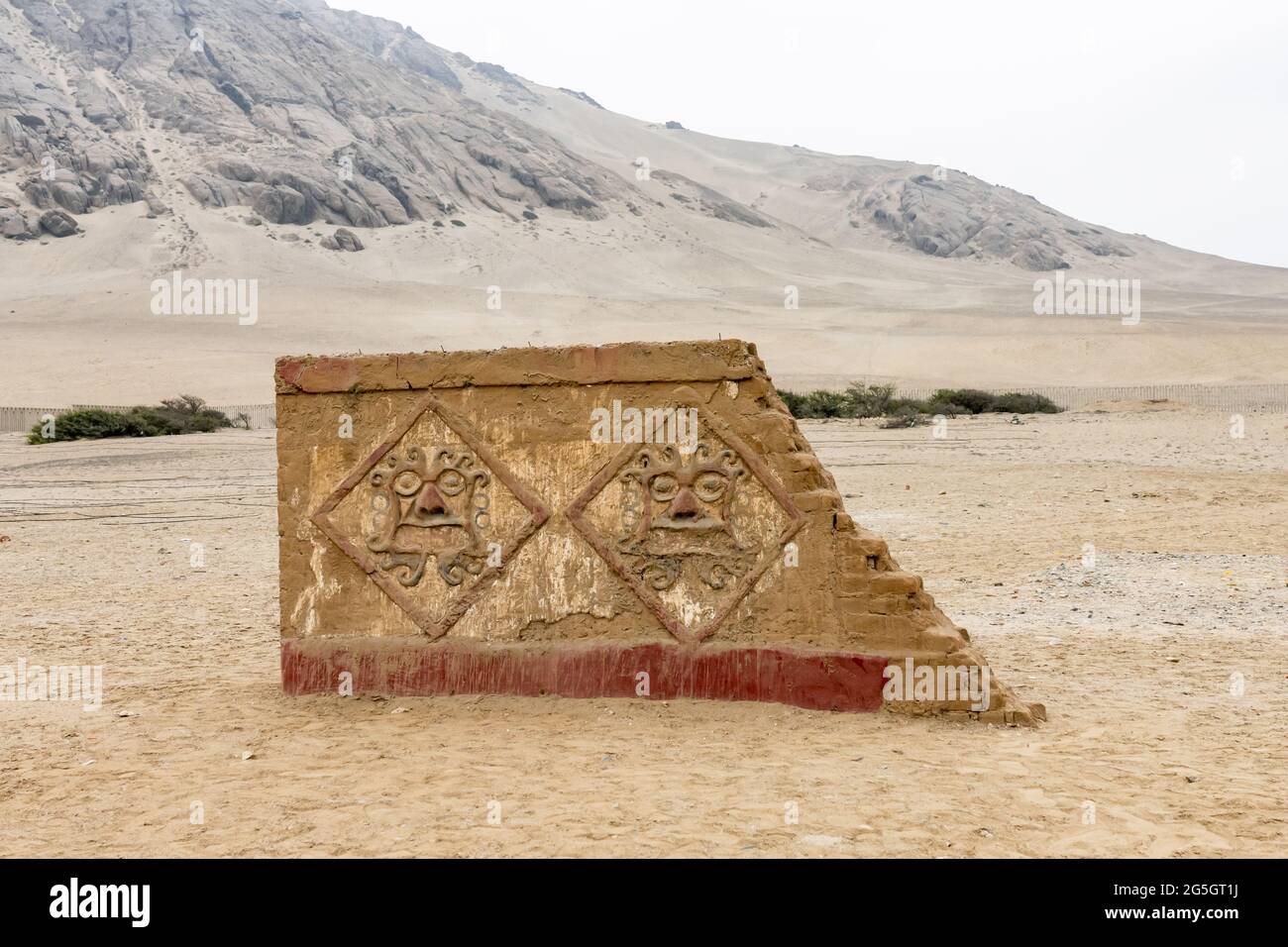 The Sun and Moon Temples in Trujillo, Peru are a UNESCO World Heritage ...