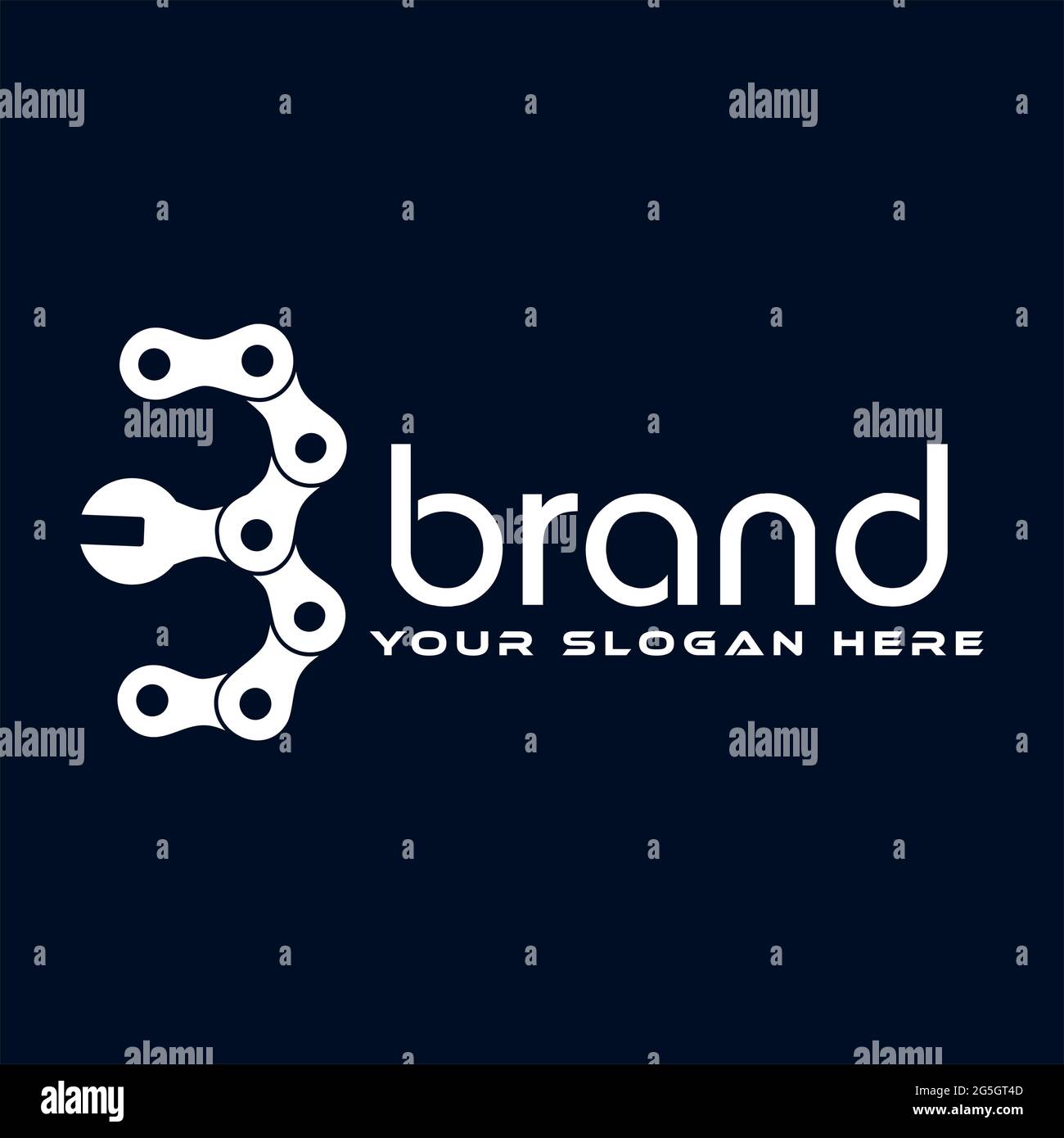 Letter b, Logo Letter b and chain. logo formed by chain Stock Vector ...