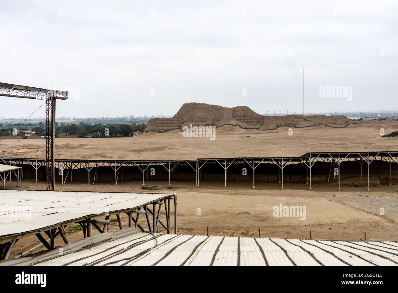 The Sun and Moon Temples in Trujillo, Peru are a UNESCO World Heritage ...