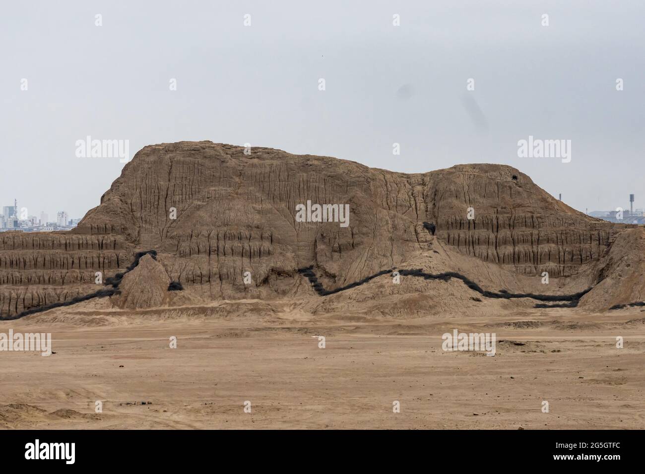 The Sun and Moon Temples in Trujillo, Peru are a UNESCO World Heritage ...
