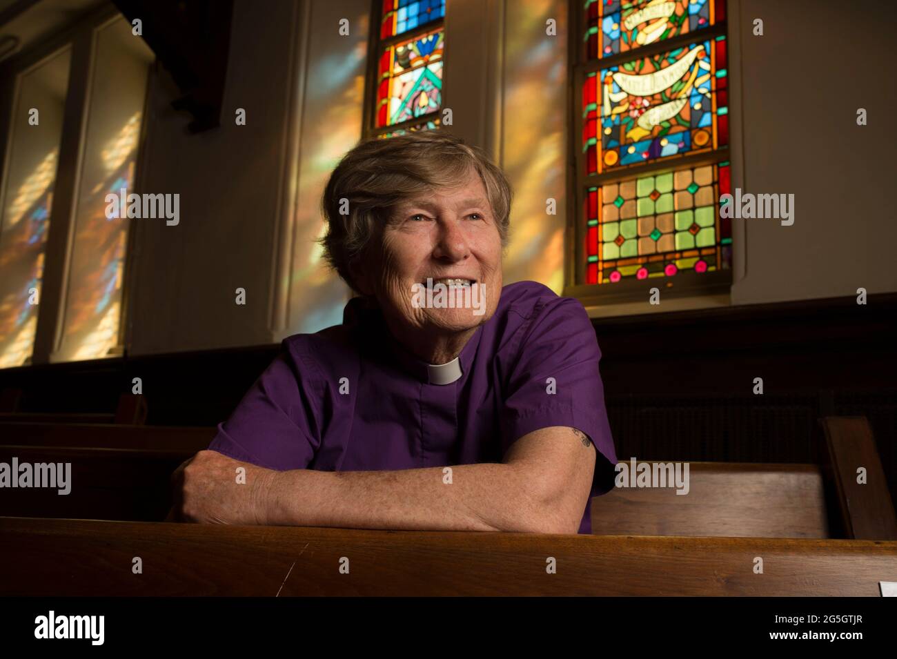 June 27, 2021, Atlanta, Georgia, USA: ERIN SWENSON, 74, at Central ...