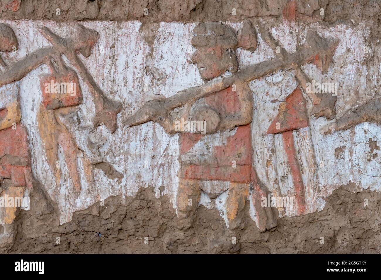 Temples of the sun and moon peru hi-res stock photography and images ...
