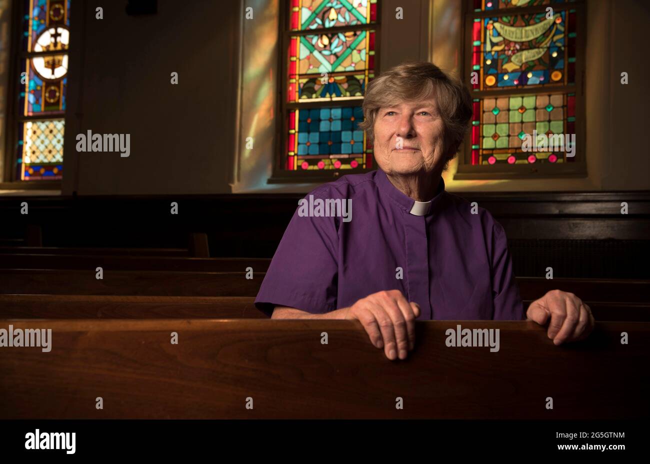 June 27, 2021, Atlanta, Georgia, USA: ERIN SWENSON, 74, at Central ...