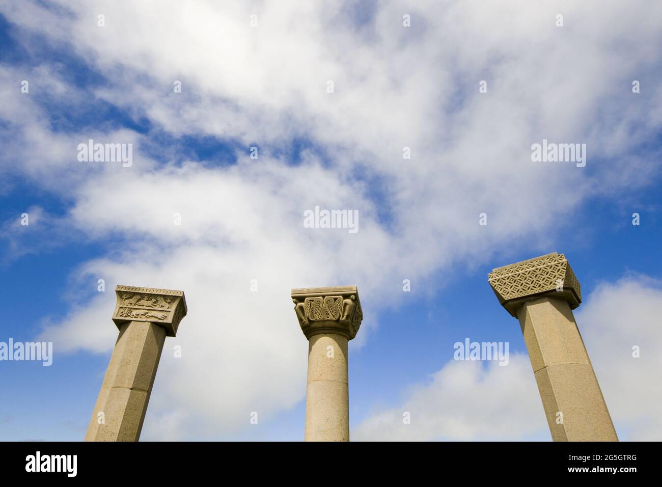 Didgori monument in Didgori, Georgia. Famousn landmark and place Stock ...