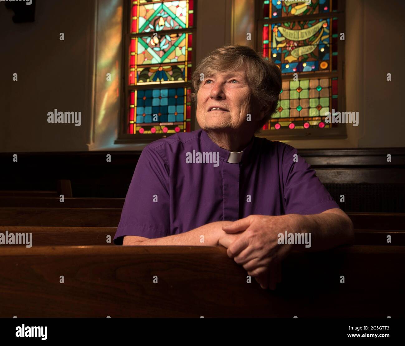 June 27, 2021, Atlanta, Georgia, USA: ERIN SWENSON, 74, at Central ...