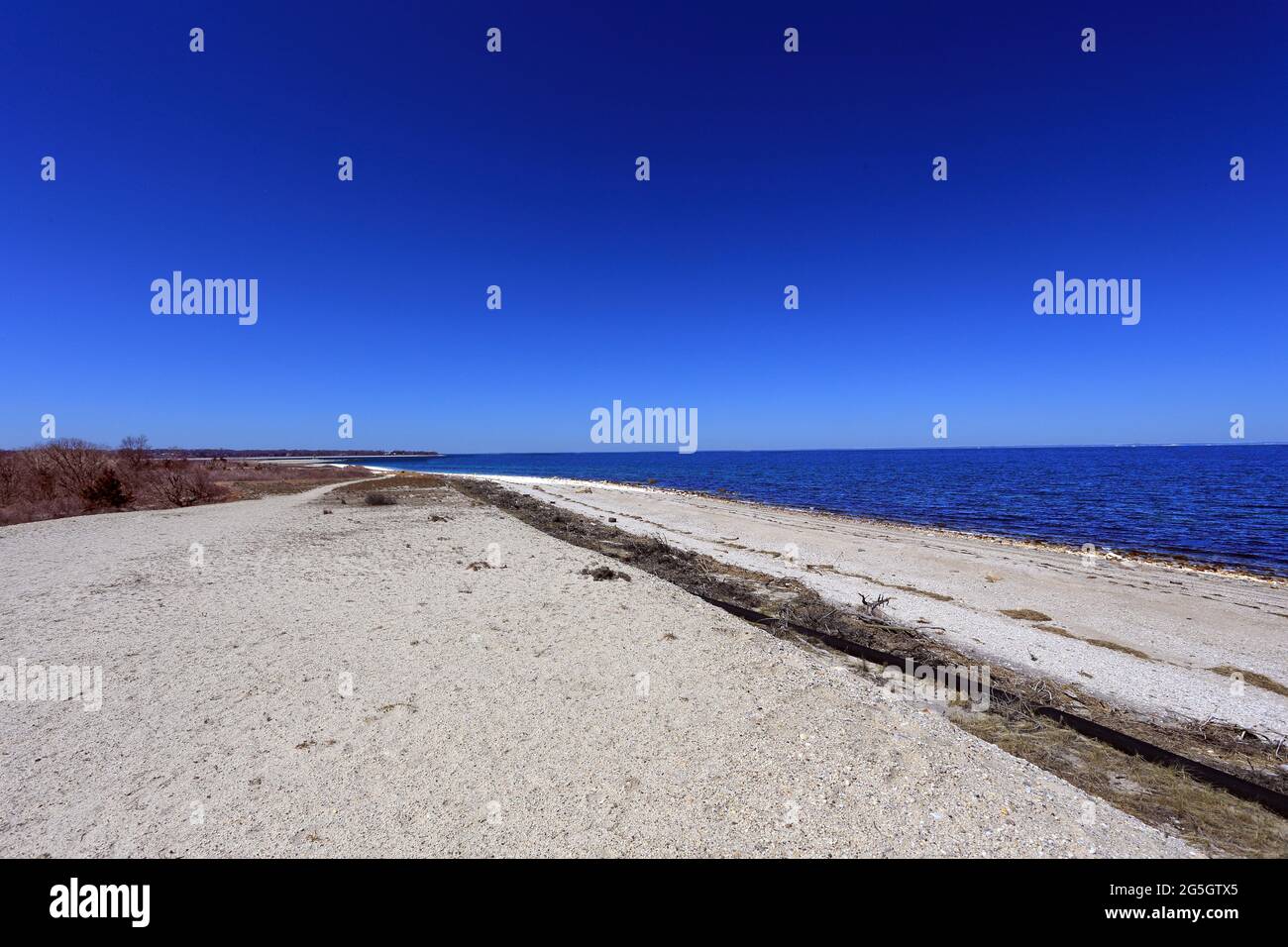 Long Island Sound off of Port Jefferson Long Island New York Stock ...