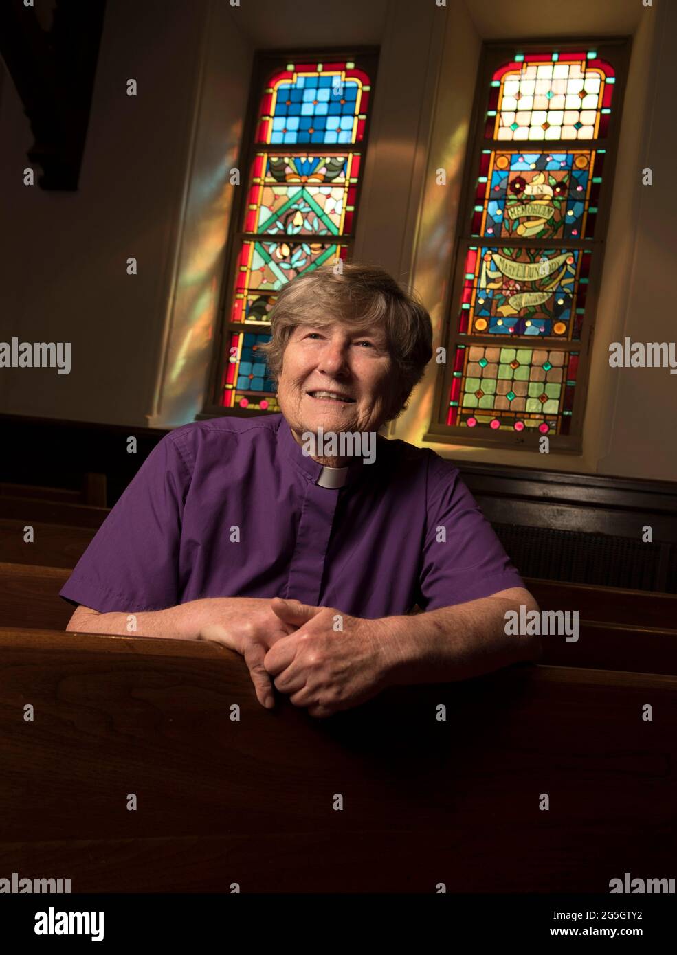 June 27, 2021, Atlanta, Georgia, USA: ERIN SWENSON, 74, at Central ...