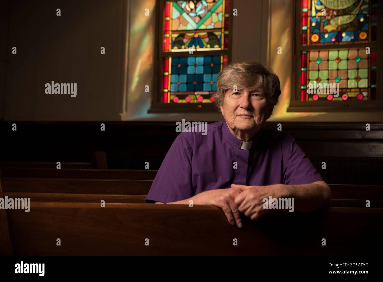 June 27, 2021, Atlanta, Georgia, USA: ERIN SWENSON, 74, at Central ...