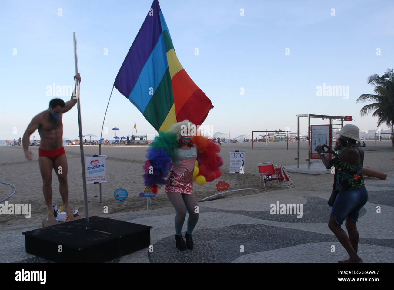 Gay brazil beach hi-res stock photography and images - Alamy