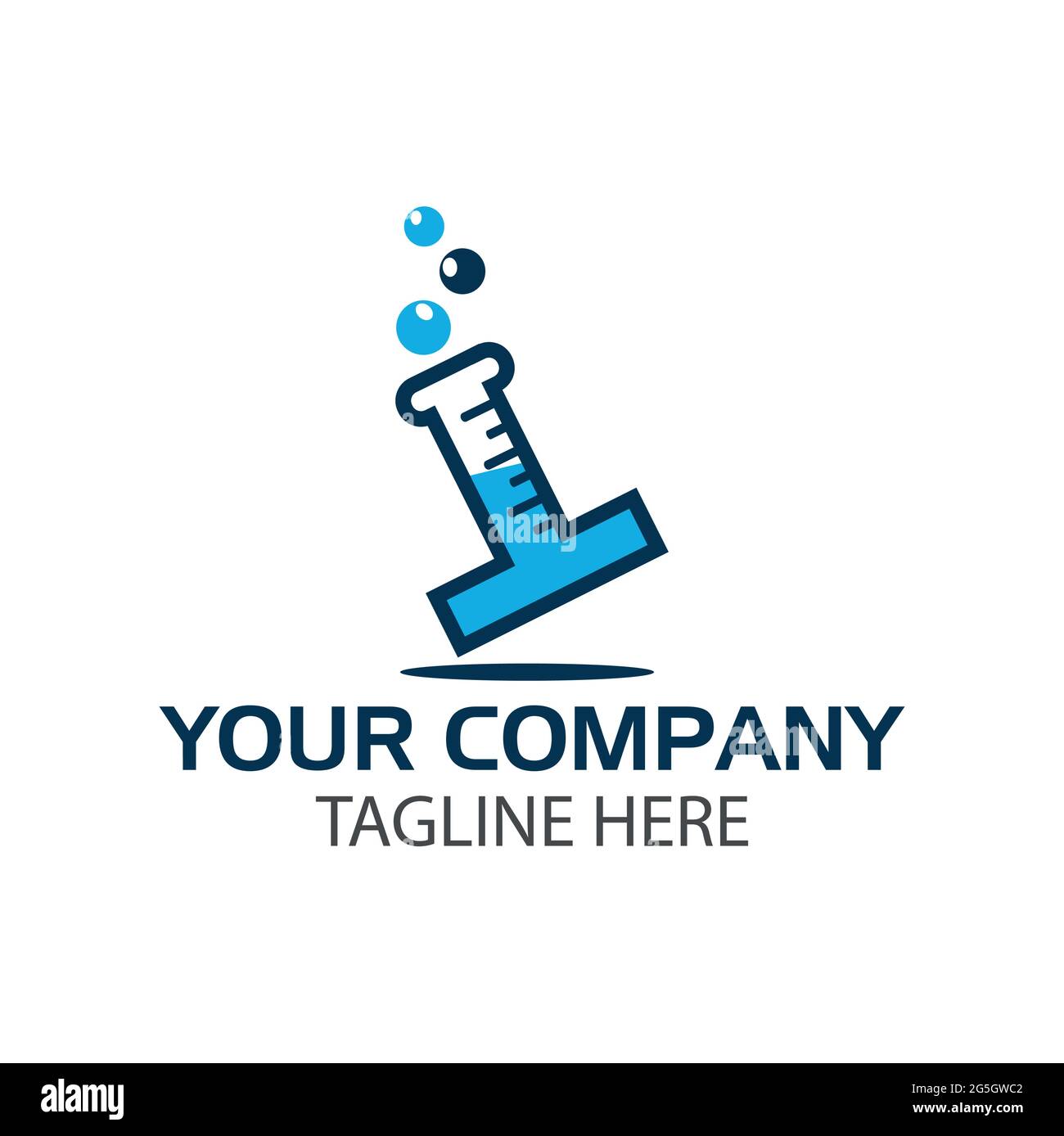 Test tubes black vector Cut Out Stock Images & Pictures - Alamy