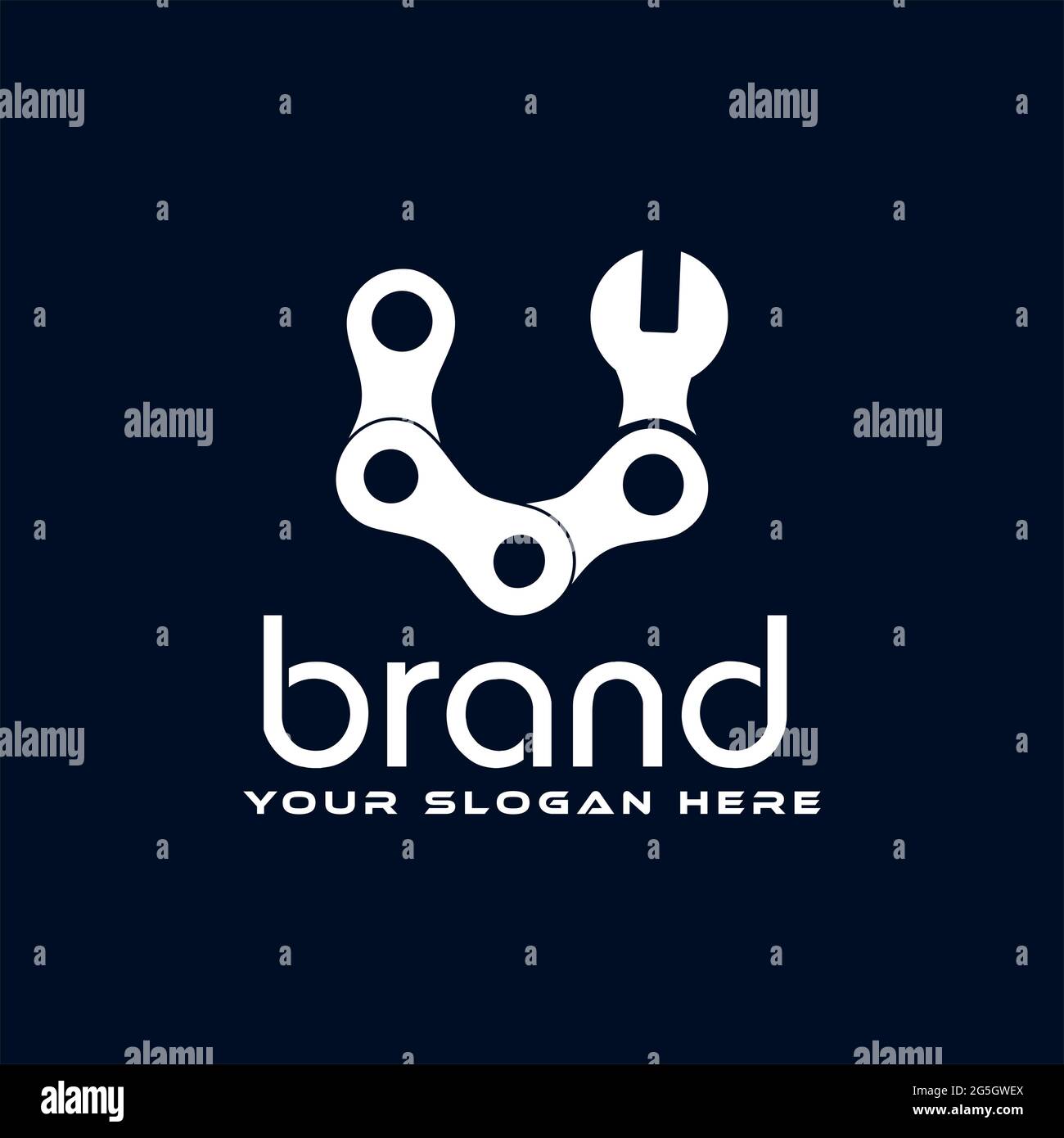 Letter v, Logo Letter v and chain. logo formed by chain Stock Vector ...