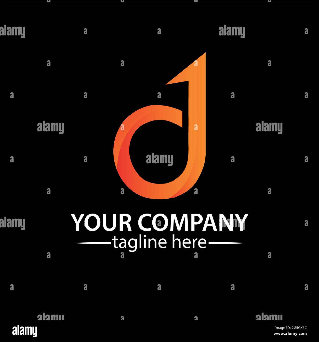 Number d Stock Vector Images - Alamy
