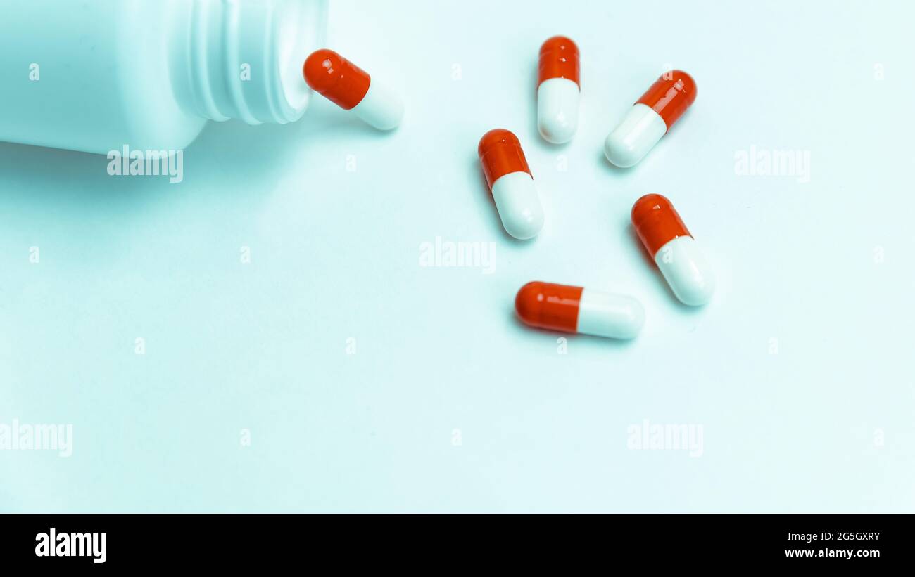 Pain relief drug capsule hi-res stock photography and images - Alamy