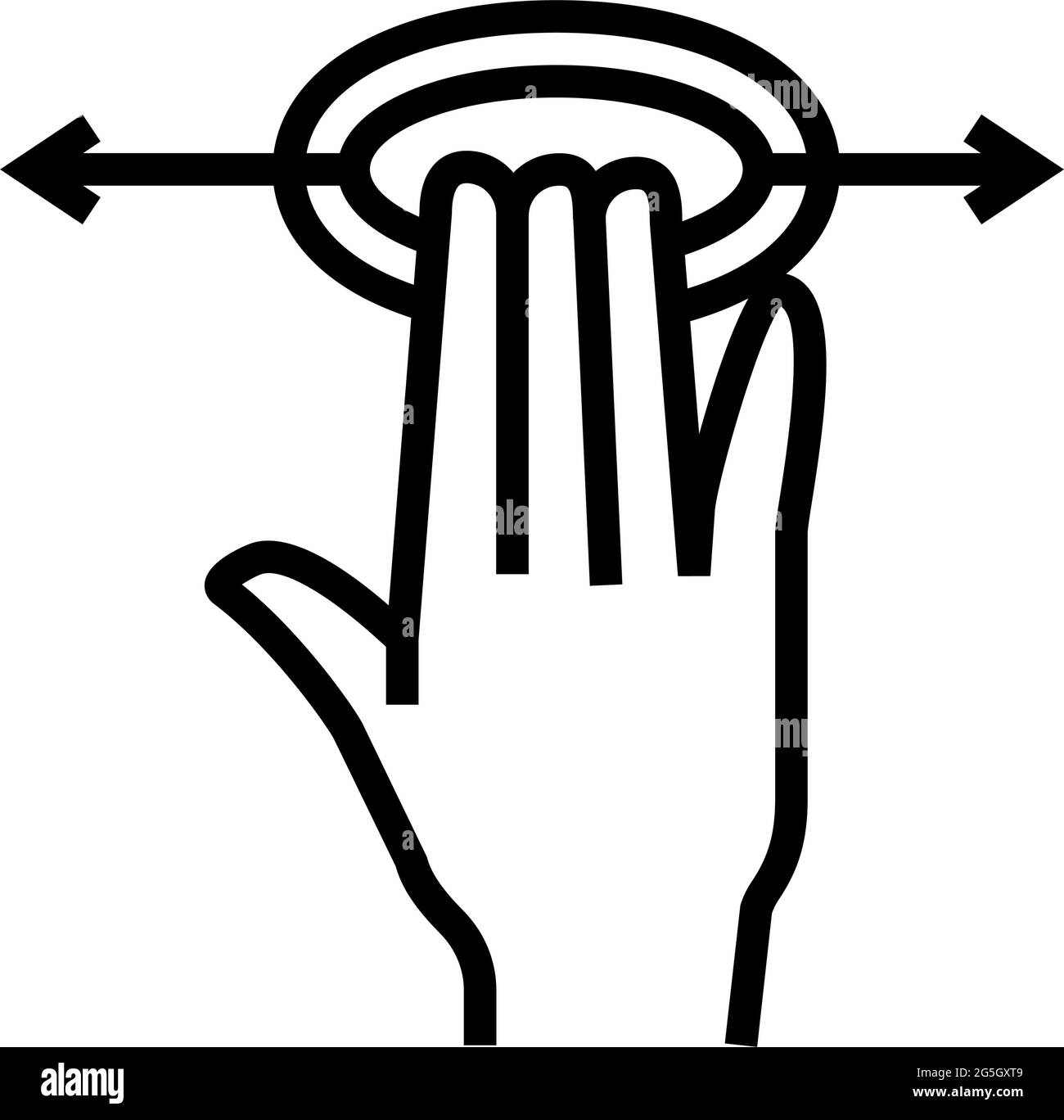 Touch Finger Icon