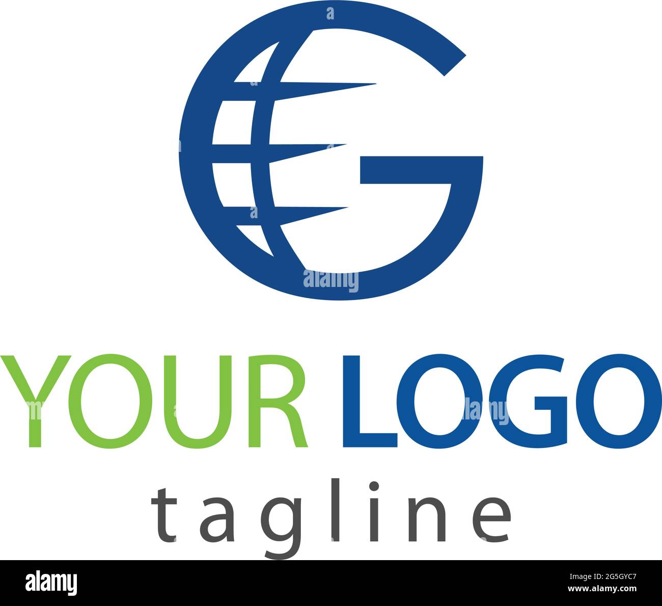 Brand logo on globe Cut Out Stock Images & Pictures - Alamy