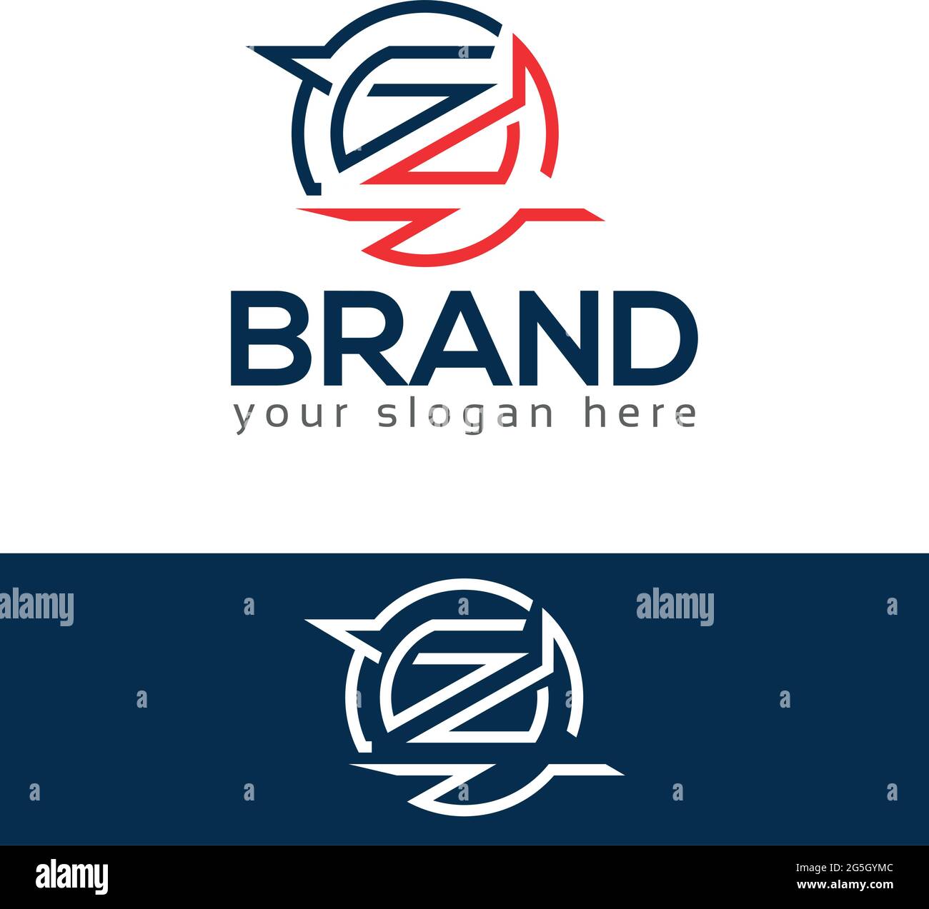 Creative Letter z for technology logo Stock Vector Image & Art - Alamy