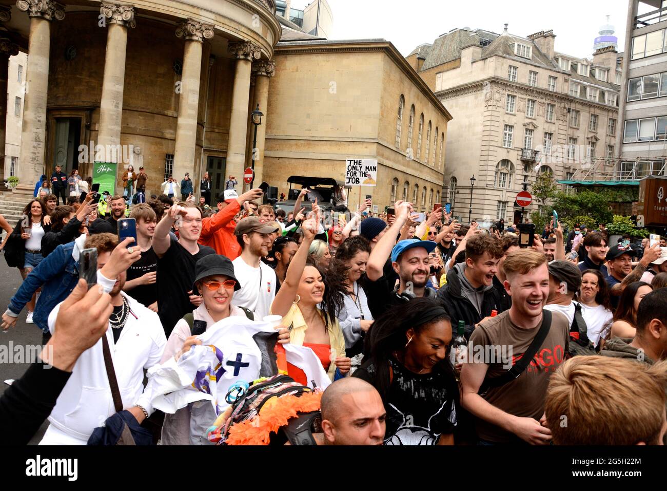 'Save Our Scene' Demonstration in Central London against the government ...