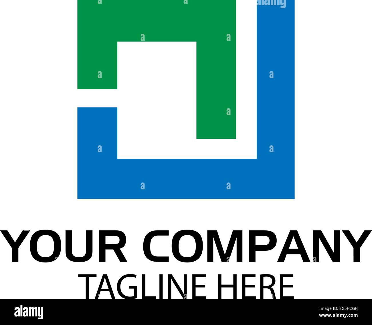Letter nu stock logo, flat design Stock Vector Image & Art - Alamy