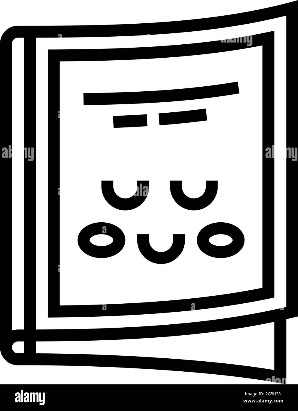 magazine children library line icon vector illustration Stock Vector ...