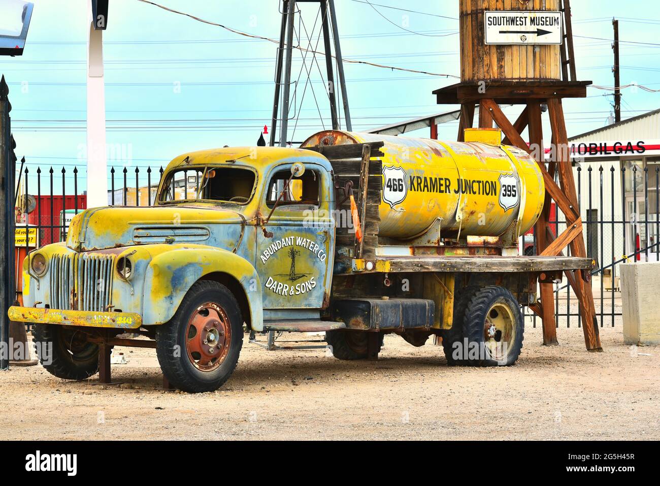 Kramer Junction, California Stock Photo - Alamy