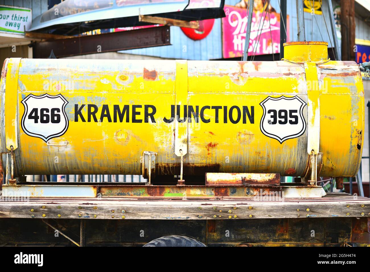 Kramer Junction, California Stock Photo - Alamy
