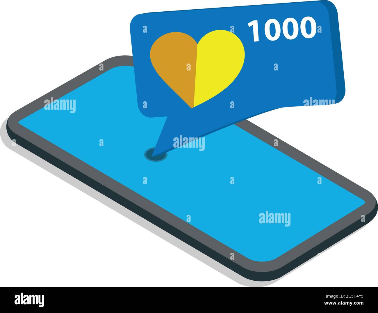 1000 like Stock Vector Images - Alamy