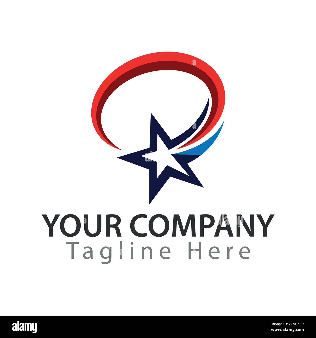 Abstract star logo template. Abstract star logo icon design template elements Stock Vector Image ...