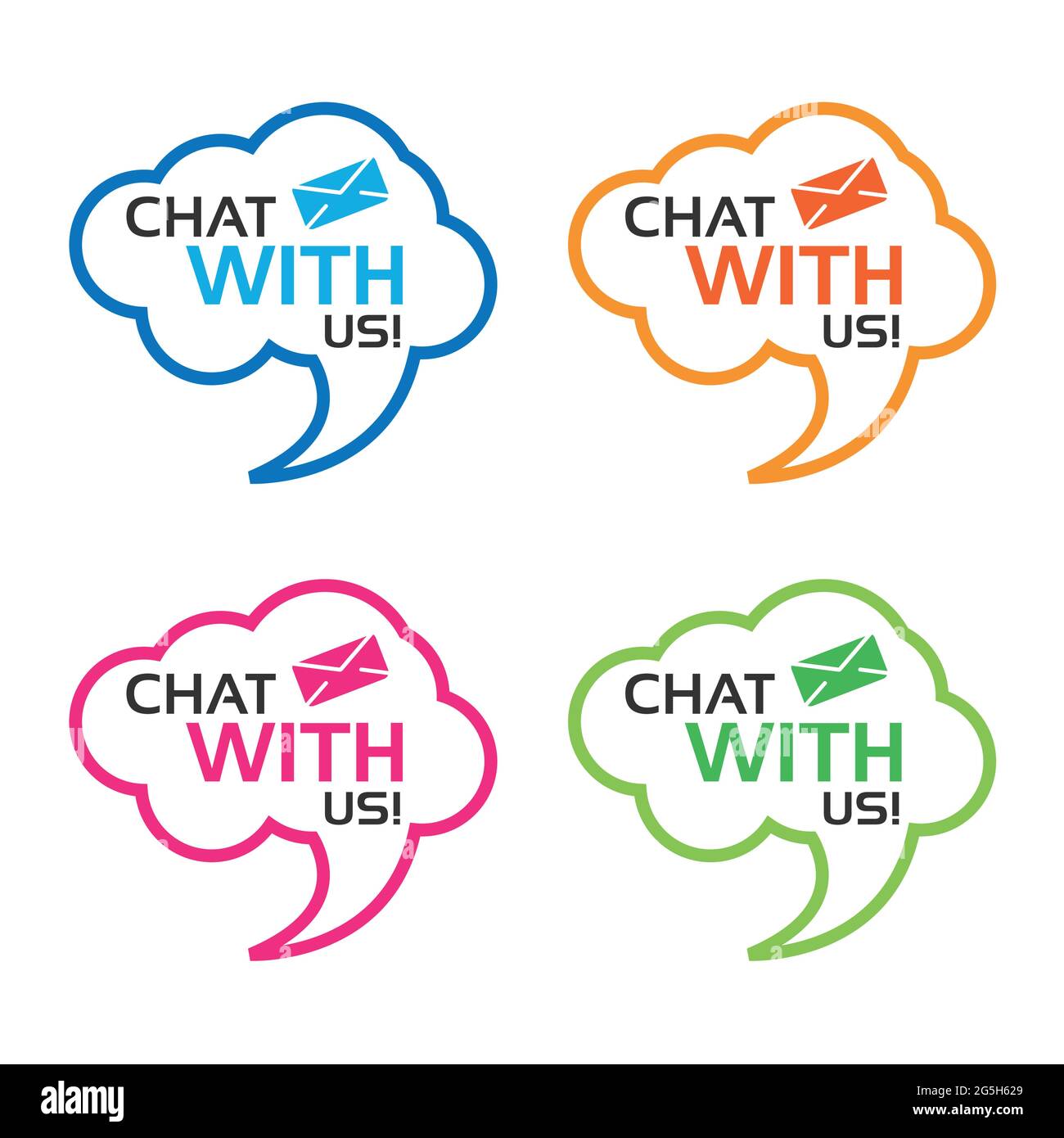 Chatting active Stock Vector Images - Alamy