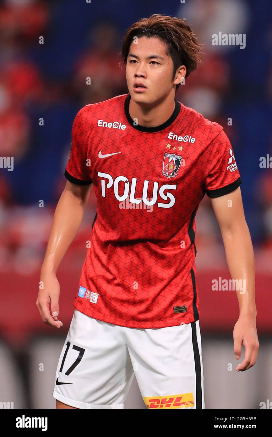Saitama, Japan. 27th June, 2021. Atsuki Ito (Reds) Football/Soccer : 2021 J1 League match ...