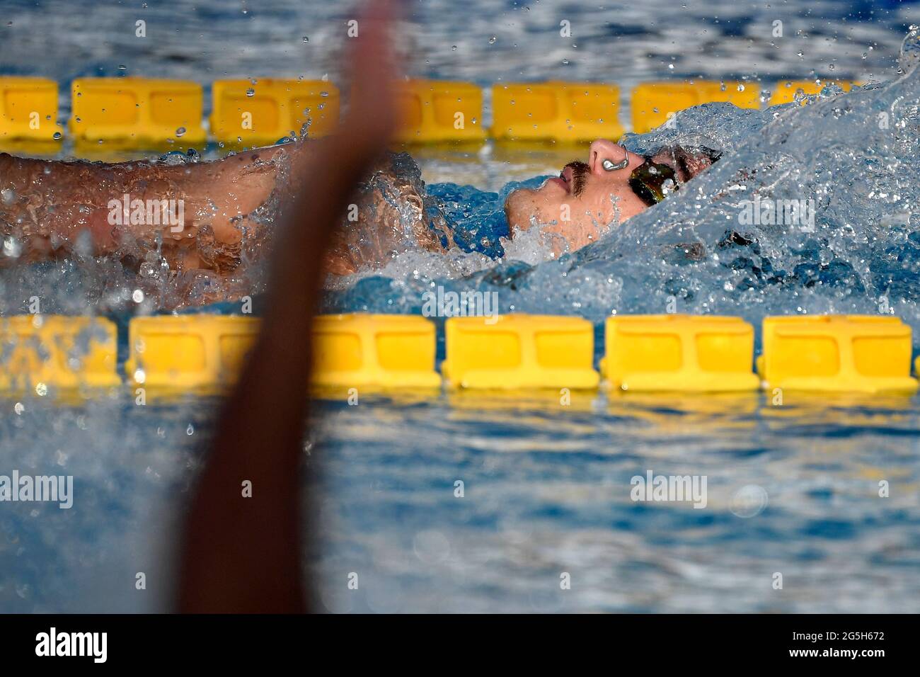 Rome, Italy. 27th June, 2021. Matteo Restivo of Italy competes in the ...