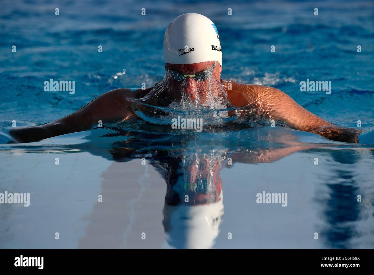 Rome, Italy. 27th June, 2021. Dmitriy Balandin of Kazakhstan competes ...