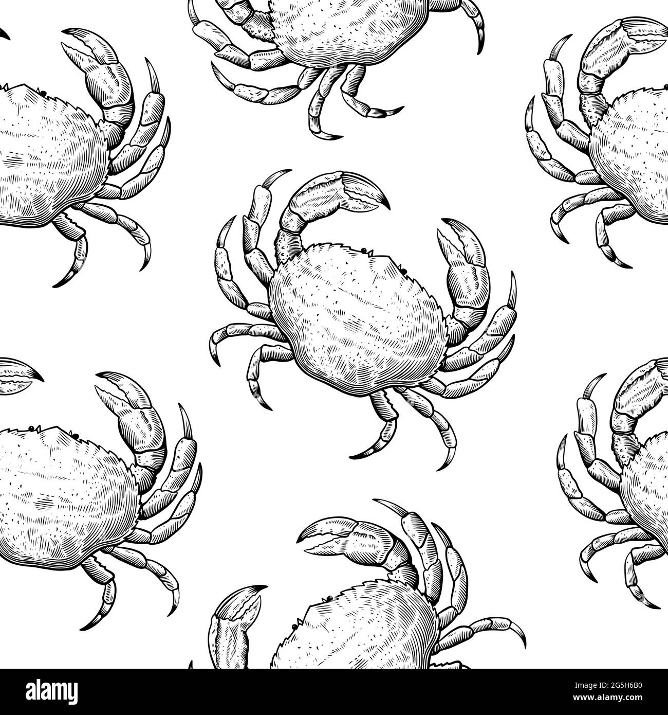 Crabs in water Cut Out Stock Images & Pictures - Alamy