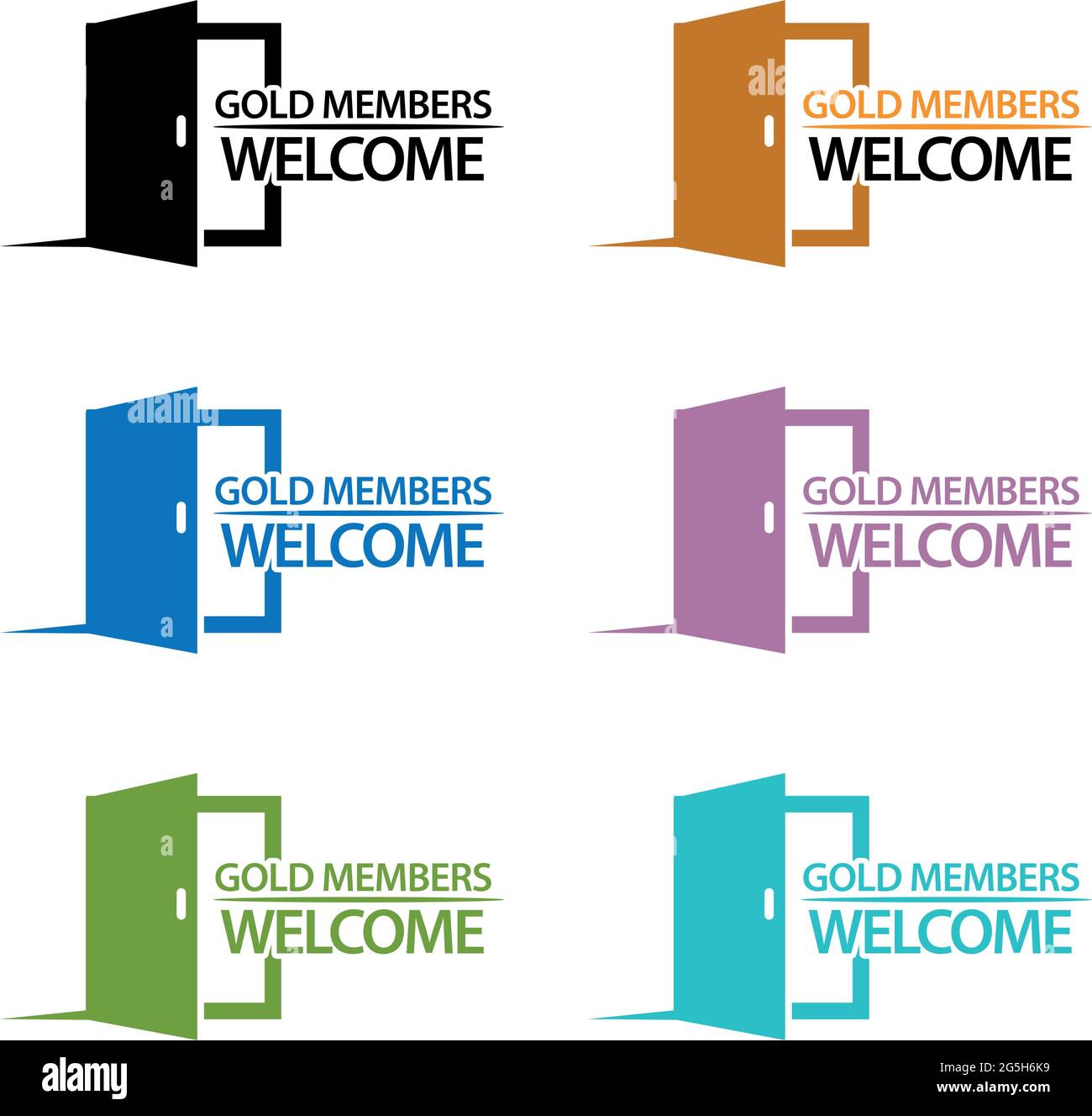 Gold information vector vectors hi-res stock photography and images - Alamy