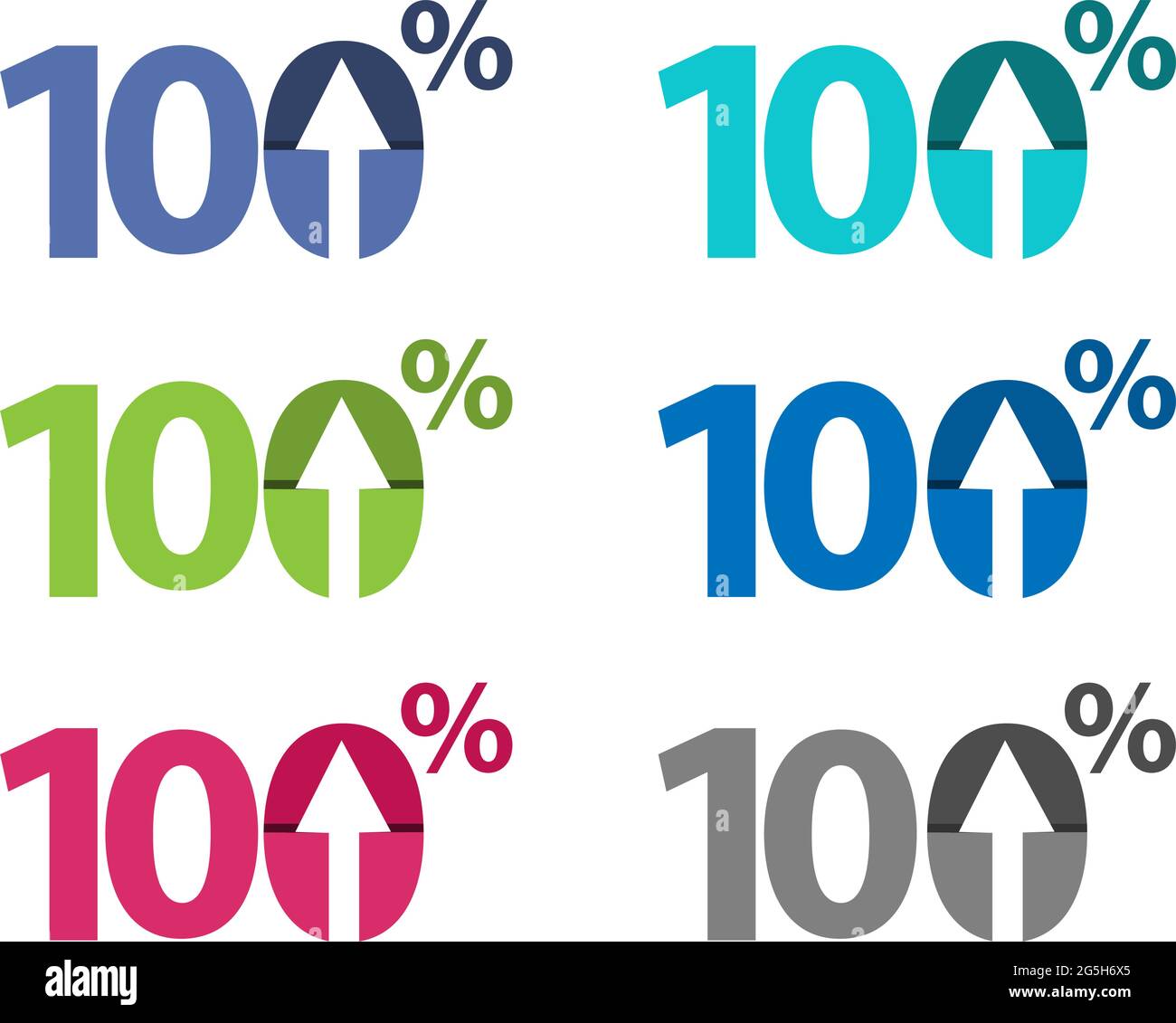 One percent illustration Stock Vector Images - Alamy