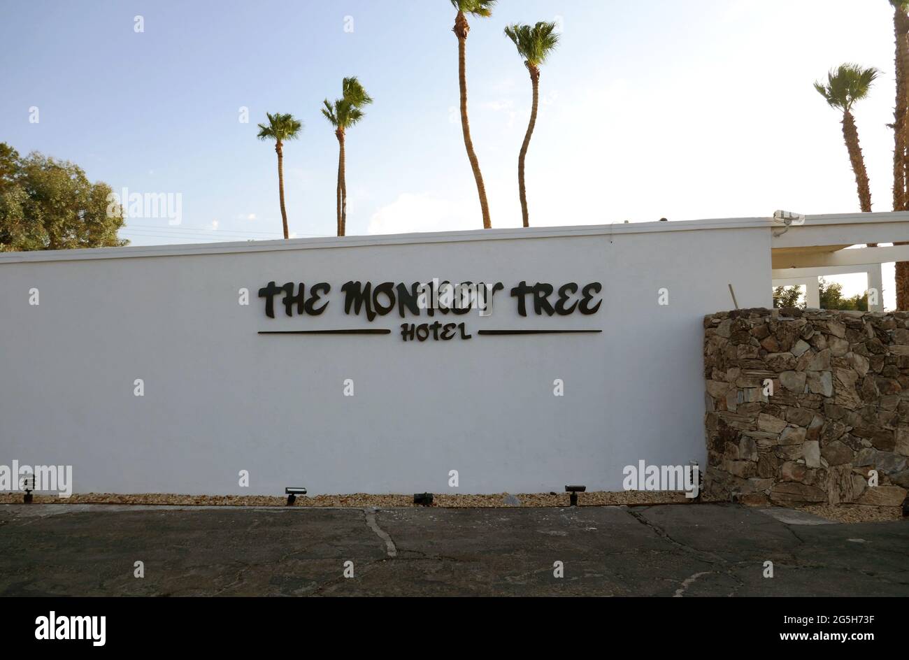 Palm Springs, California, USA 24th June 2021 A general view of ...